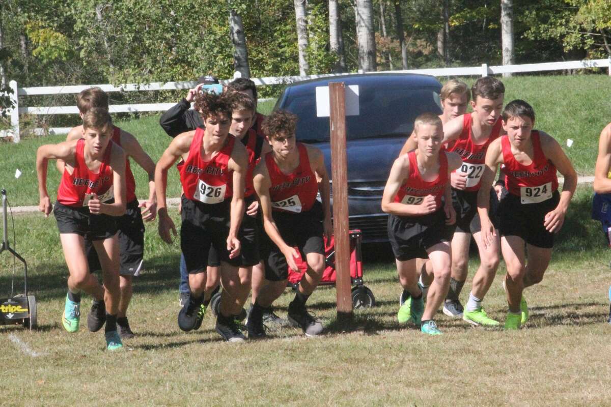 It was a full day for runners at Evart's Spring Hill camp on Saturday