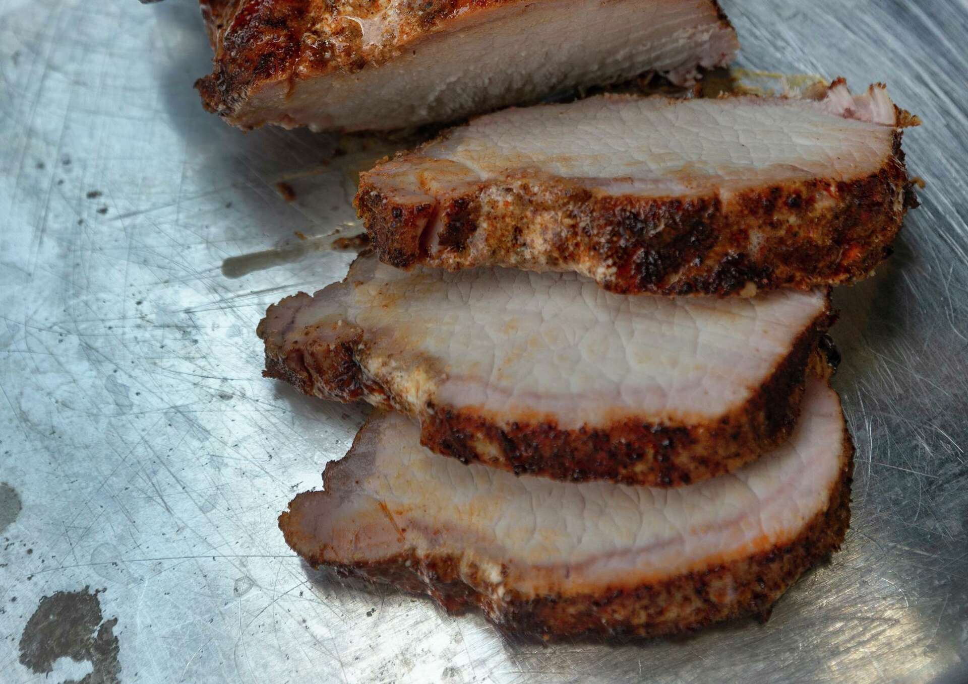 Recipe: Smoked Herbed Mayonnaise Pork Roast
