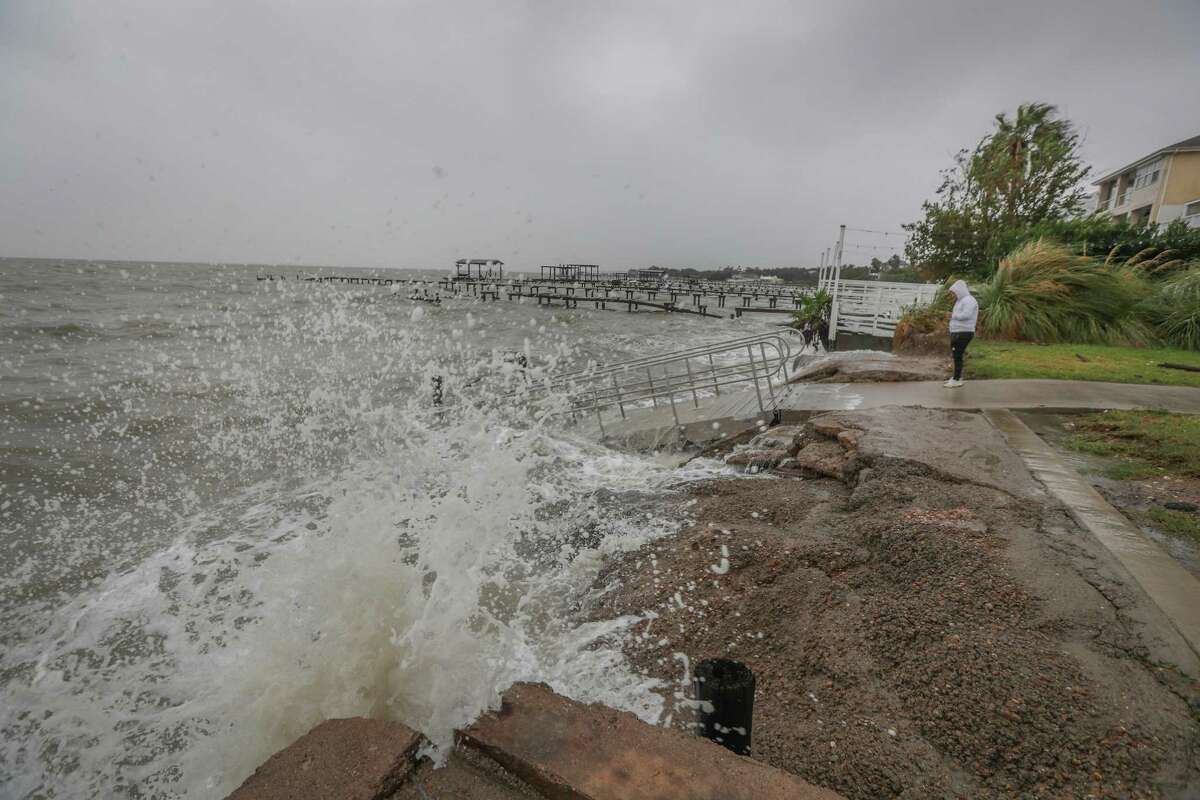 Tropical Storm Beta makes landfall along Matagorda Peninsula