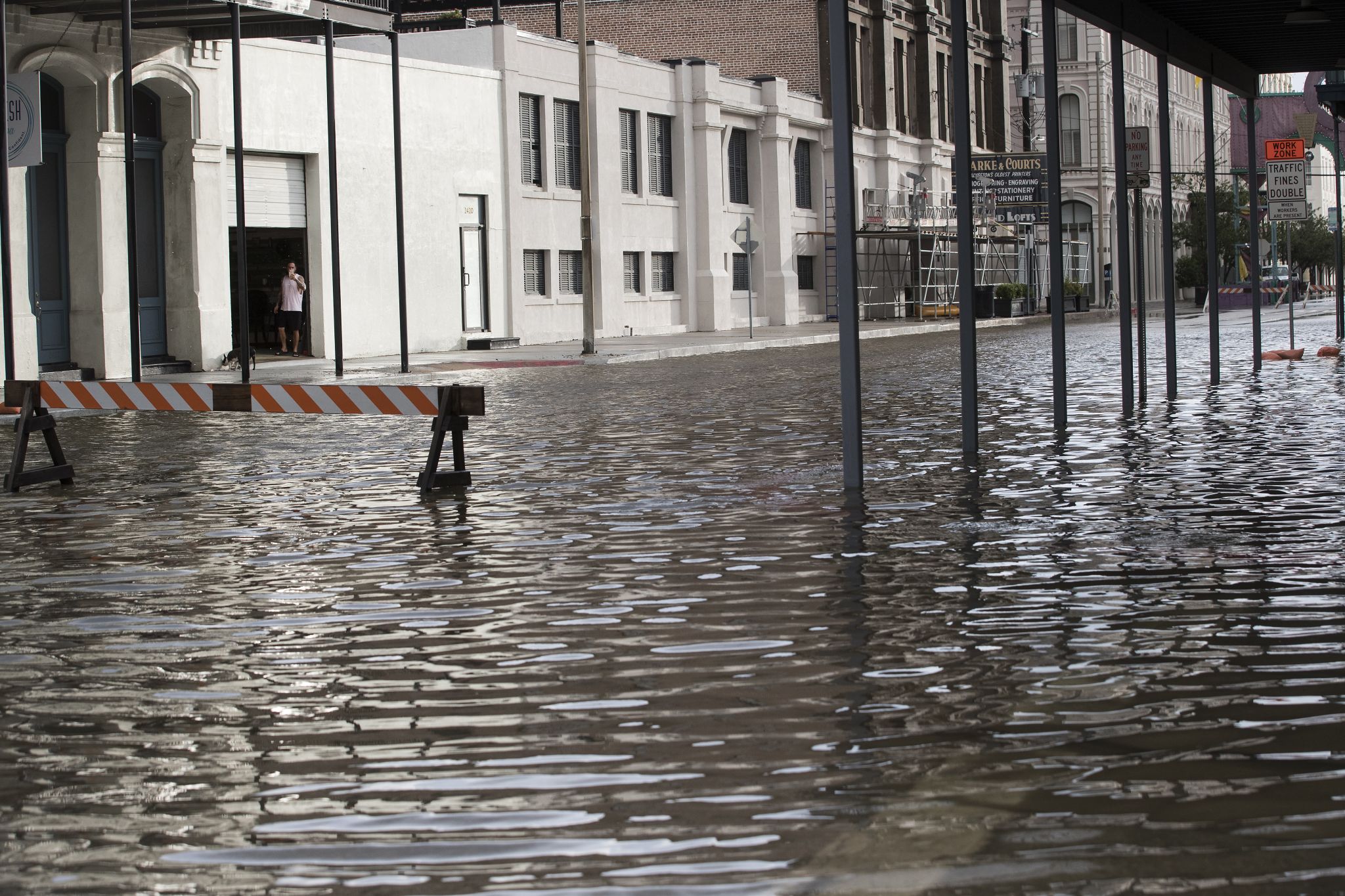 Beta has drenched some Houstonians with 13 to 14 inches of rain
