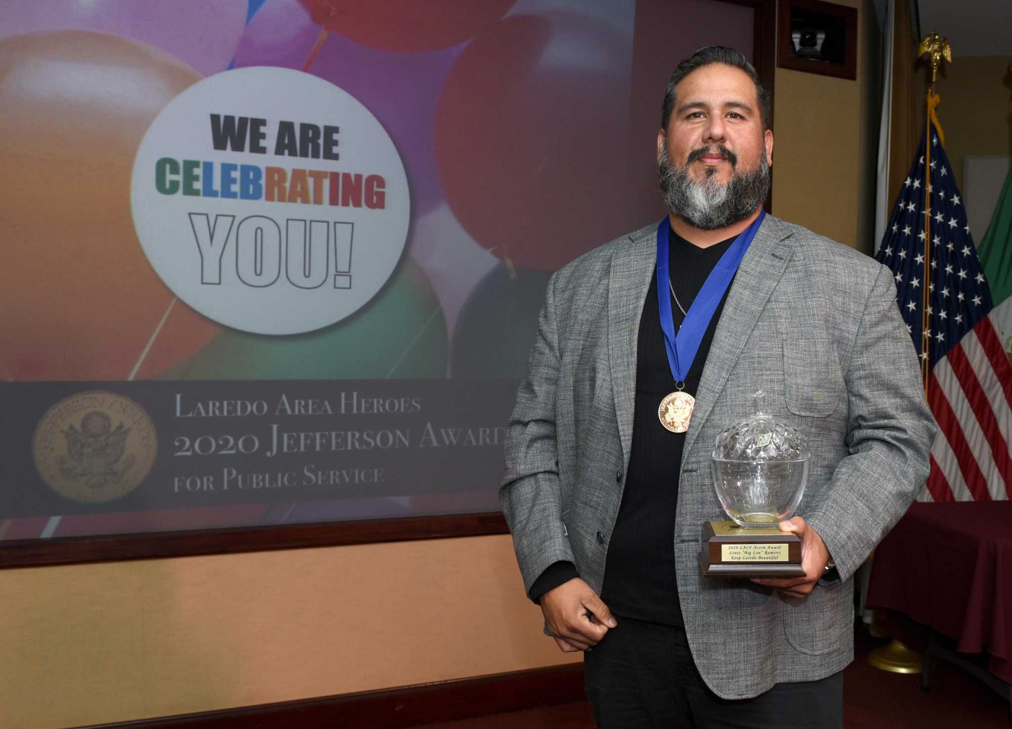 Laredo’s Jefferson Award winner honored