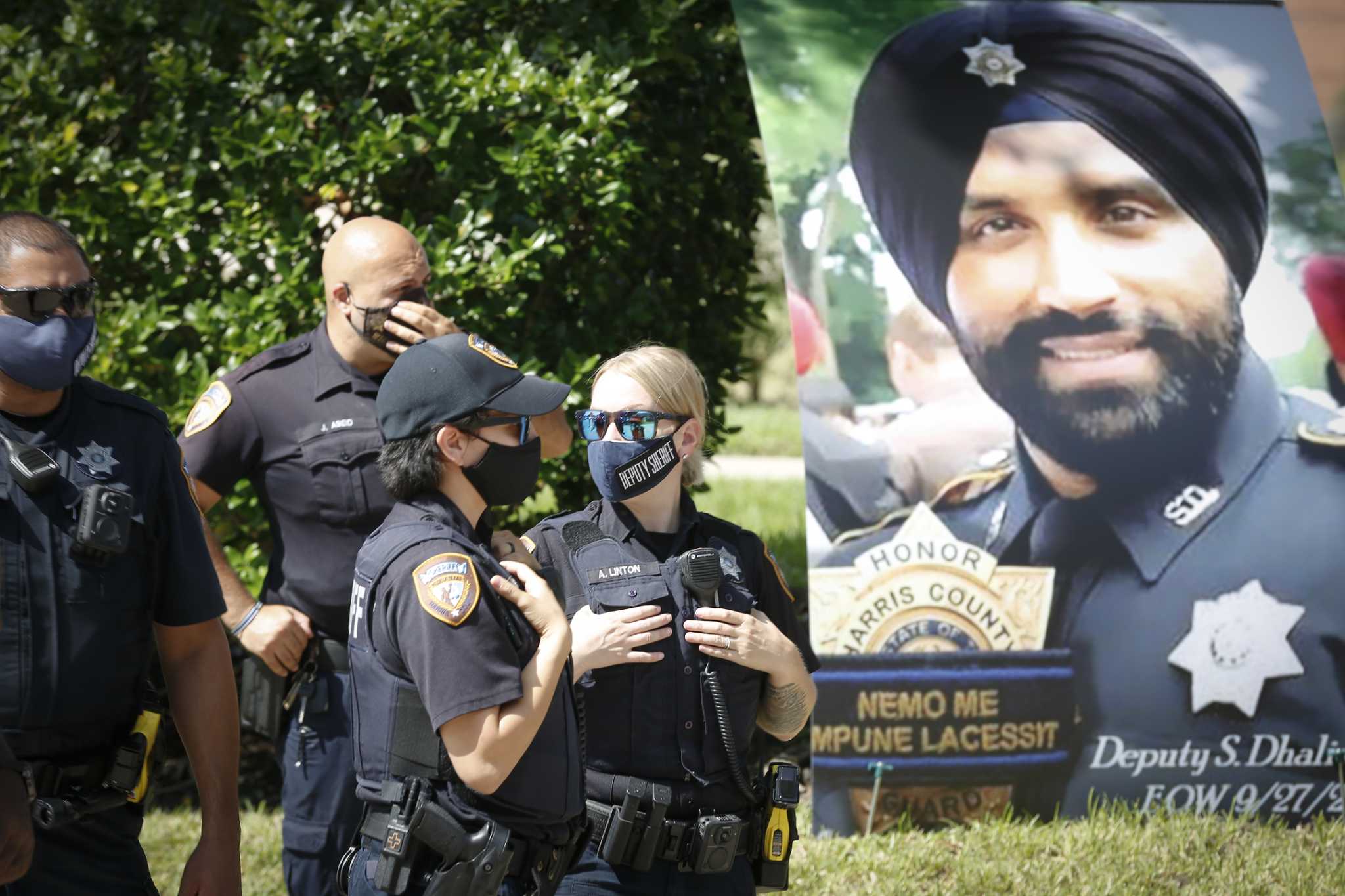 Video: Houston pays tribute to slain HCSO deputy Sandeep Dhaliwal on ...