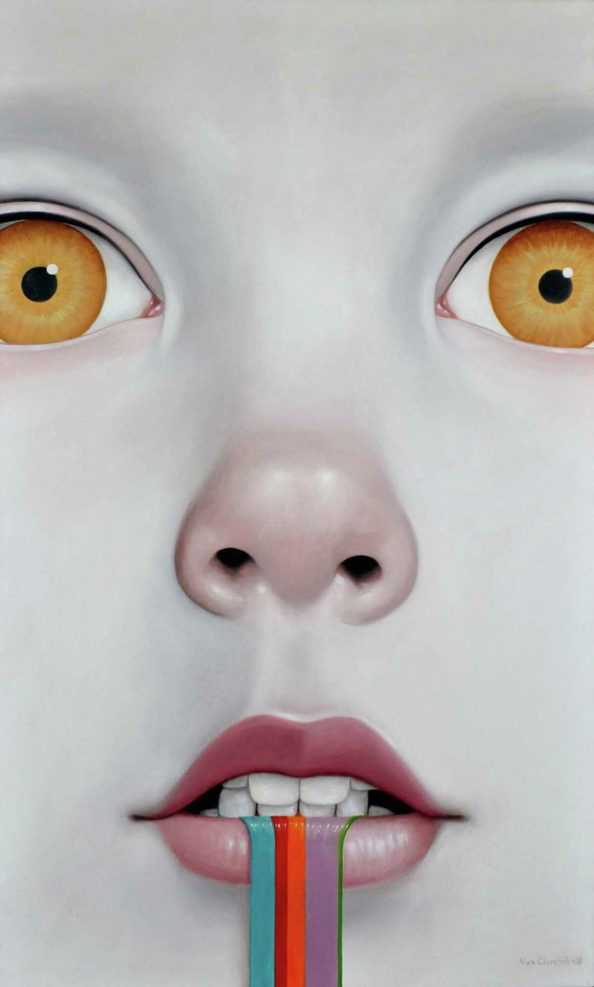 Here are the paintings that brought Alexander Churchill the big prize ...