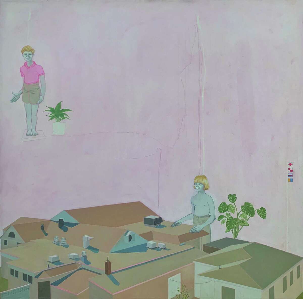 Here are the paintings that brought Alexander Churchill the big prize ...