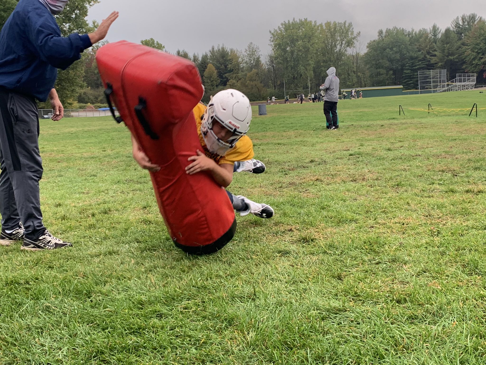 Photos: Youth football practice, Sept. 28, 2020