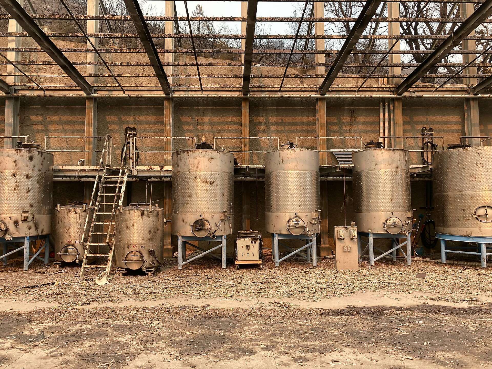 The list of Napa Valley wineries that have been damaged or destroyed in ...
