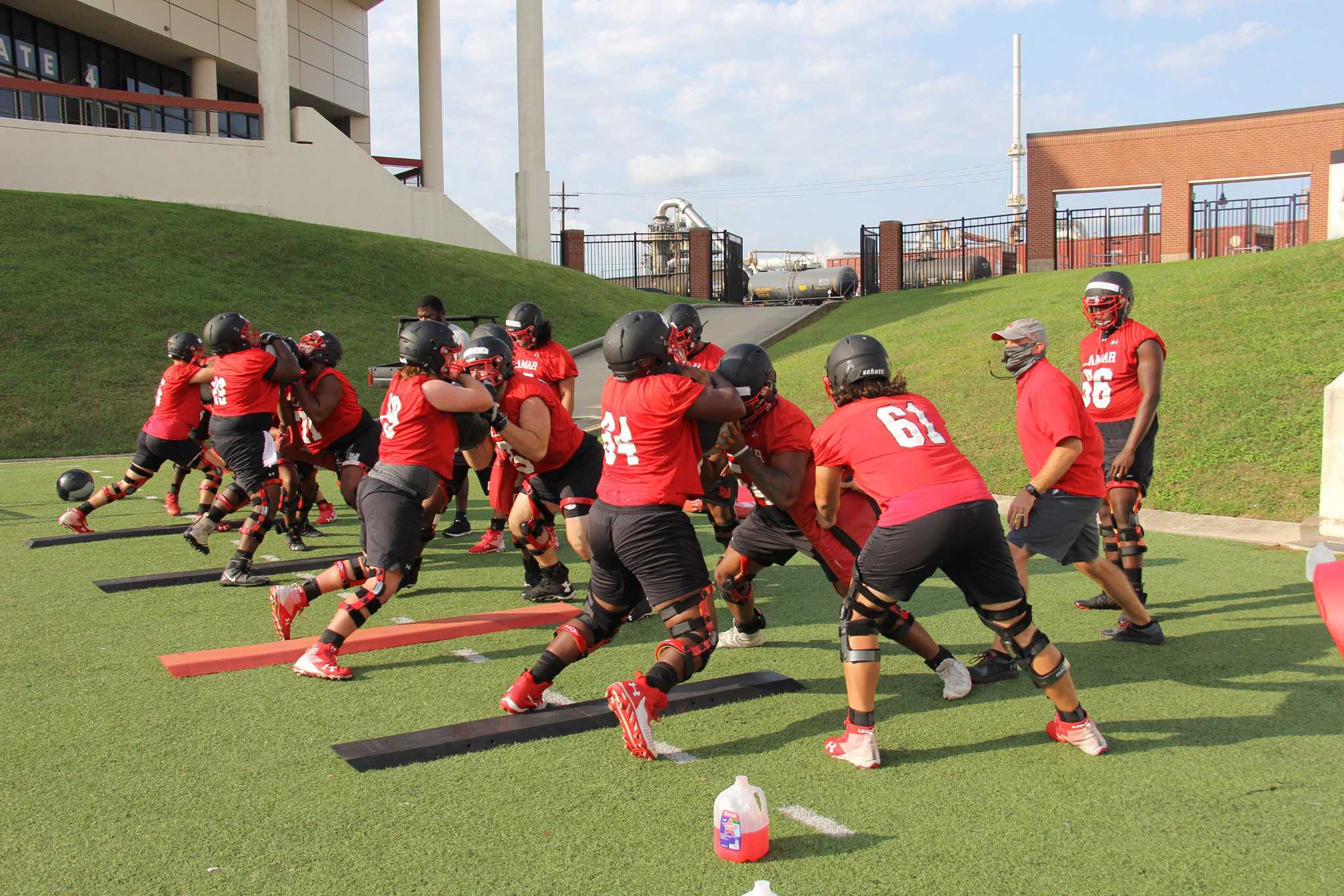 LU football starts fall camp