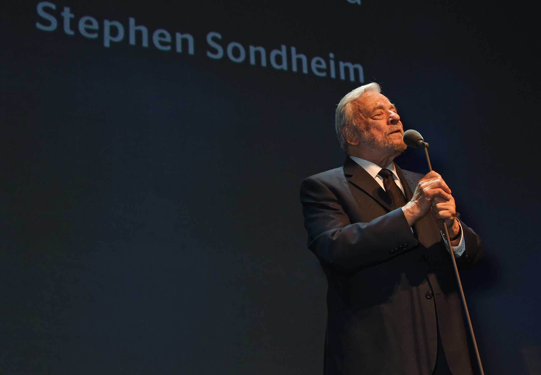 Curtain Call: Composer Stephen Sondheim attends Warner Theatre’s ...
