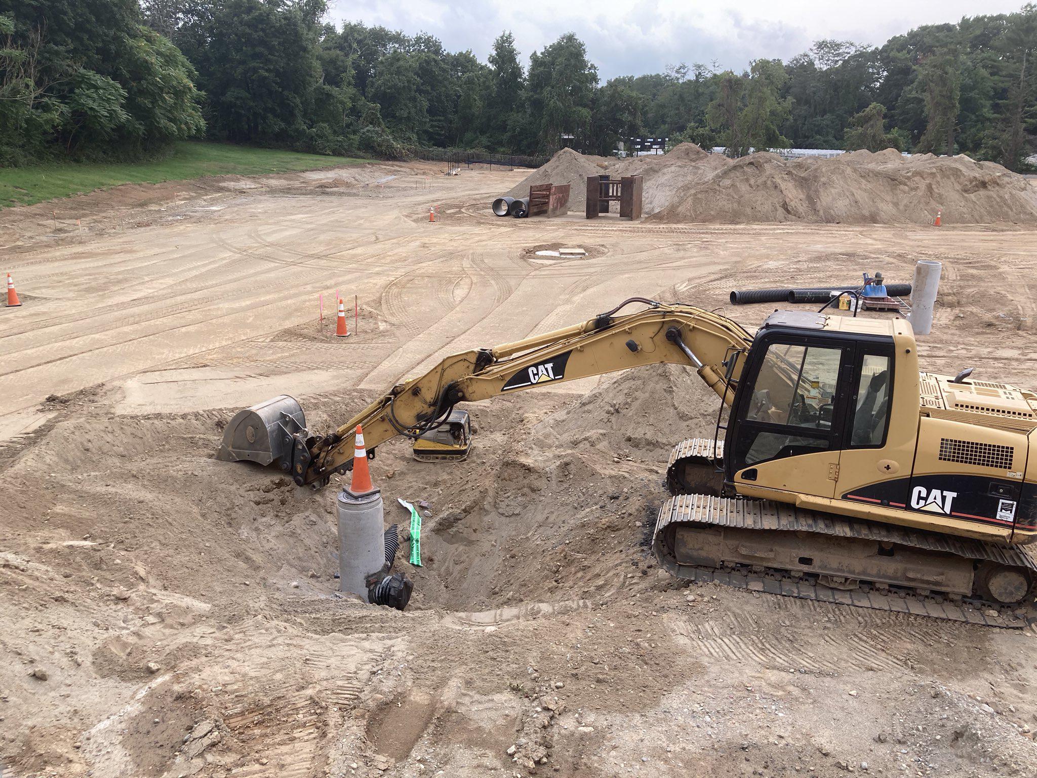 Construction underway for 2 new sports fields in Milford