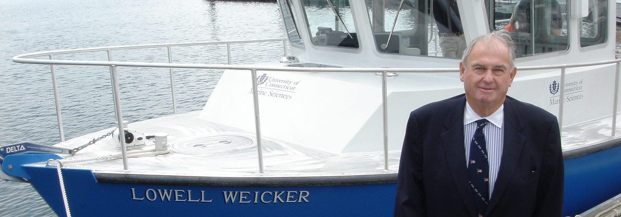 UConn to name research building after former CT Gov. Weicker