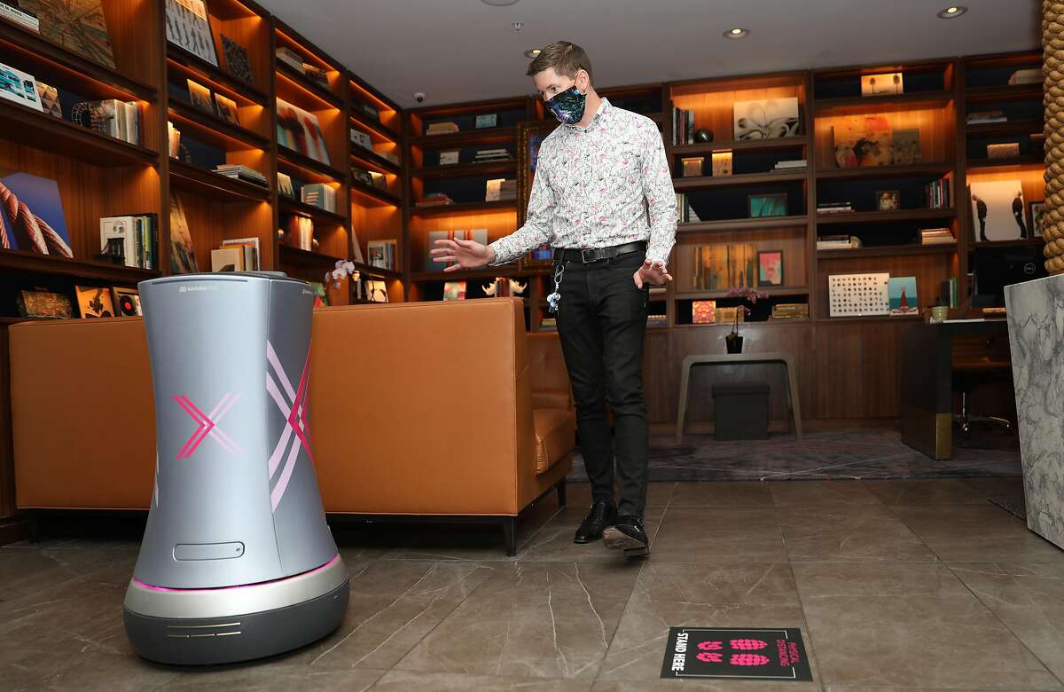 ‘Robots don’t sneeze.’ Hotels, hospitals, offices turning to delivery ...
