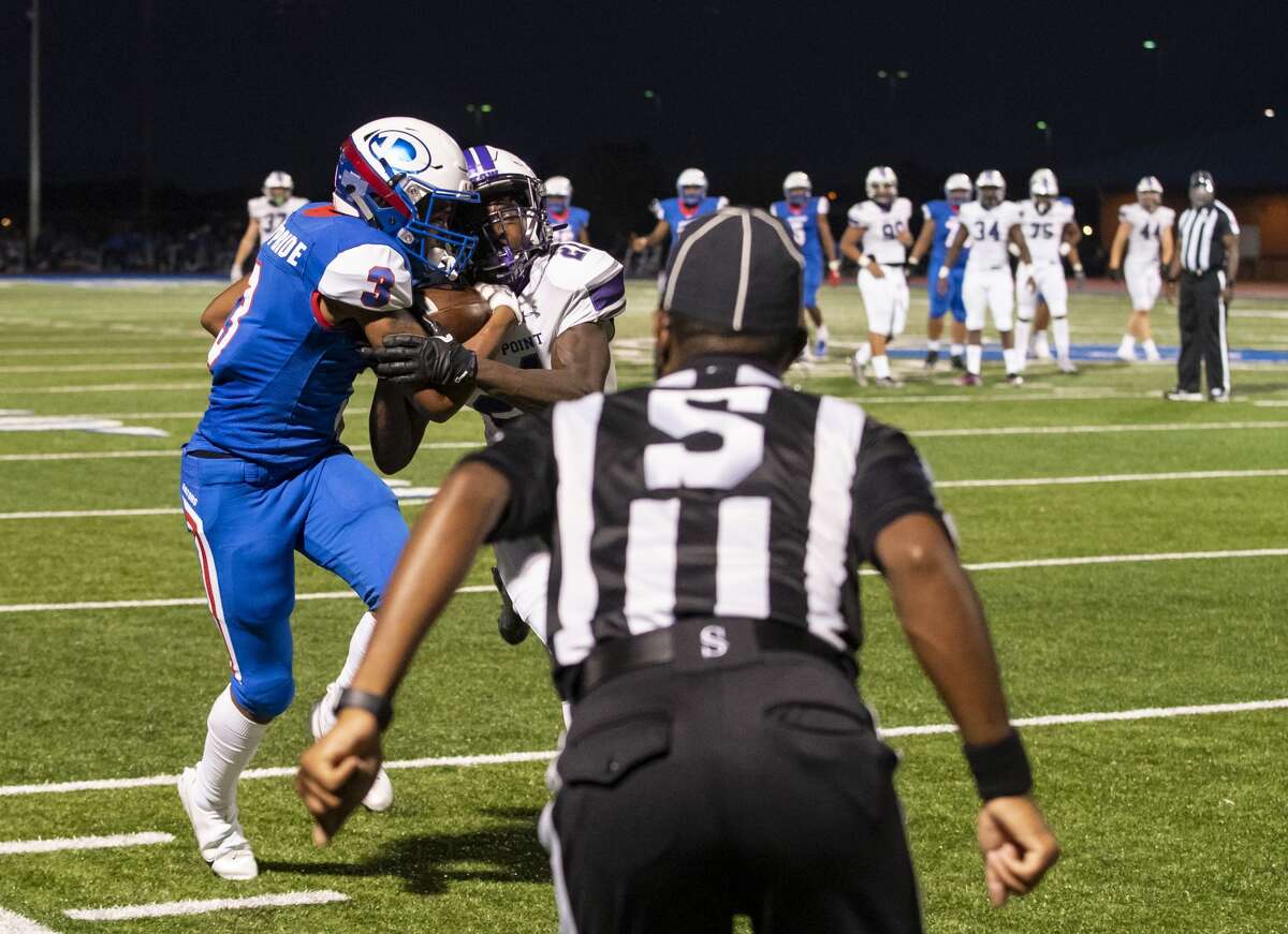 TE Jathan Caldwell's 3 TDs carry Dickinson over Ridge Point