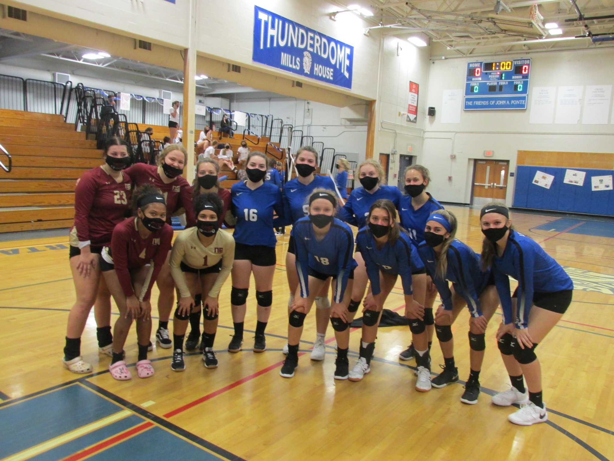 New Britain rallies for five-set win at Lewis Mills