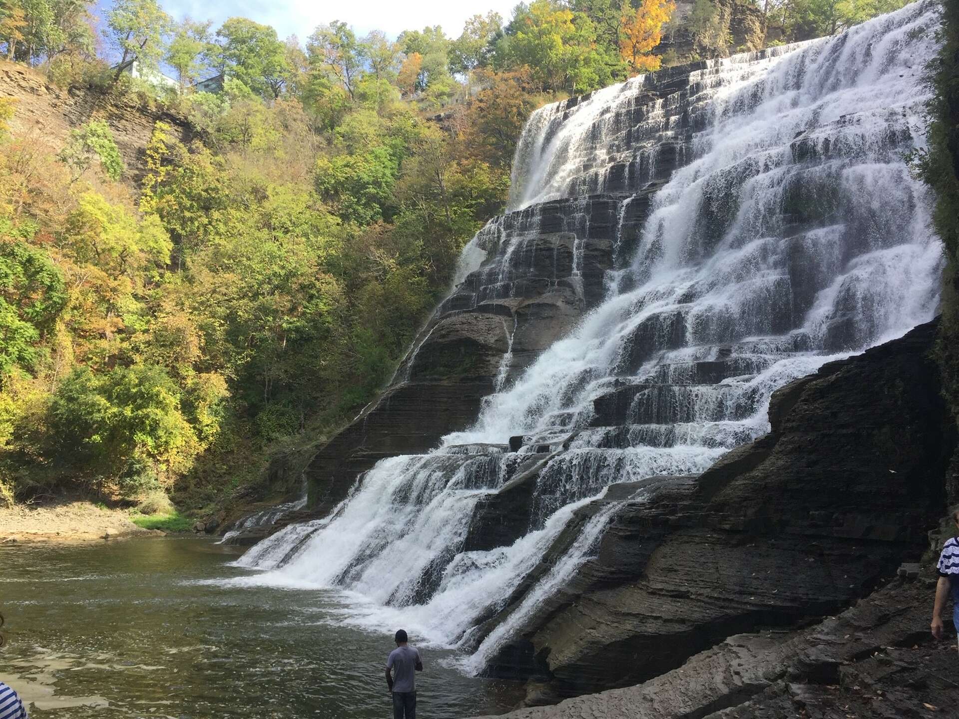 Glamping in Ithaca includes waterfall views, varied eats