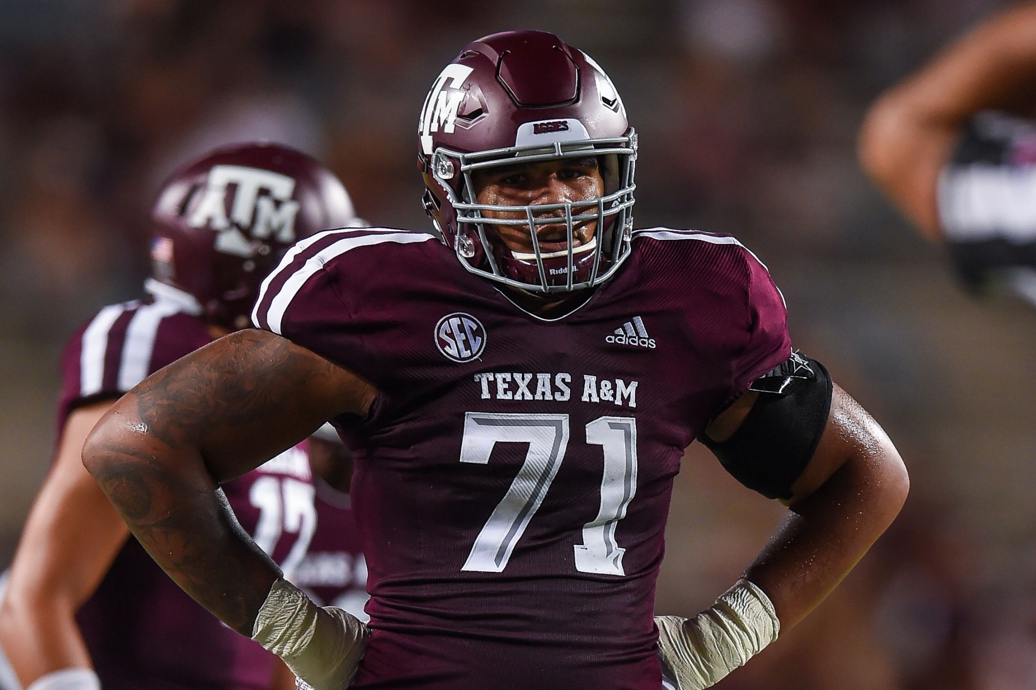 Aggies lineman Grayson Reed out for season