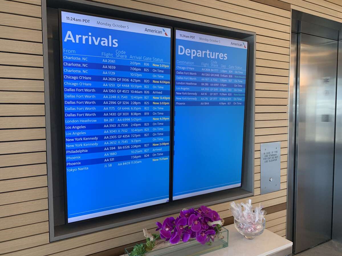 First look inside SFO's new American Airlines Admirals Club