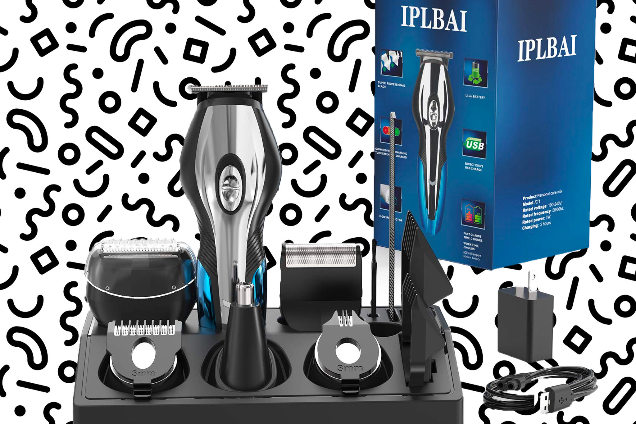 This grooming kit is popular with our readers and 5% off