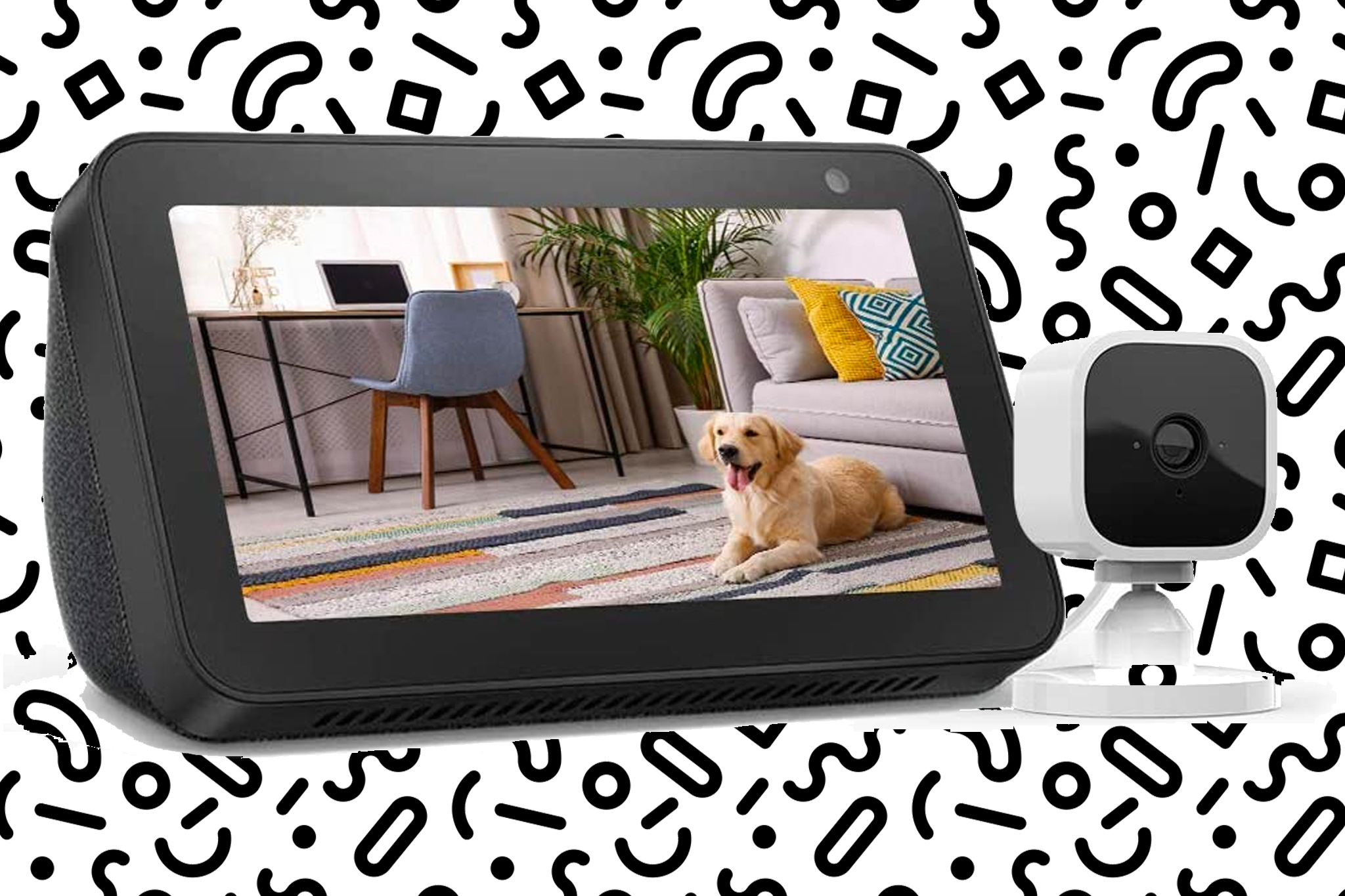 The Echo Show with a Blink Mini is just $49.99 for Prime members