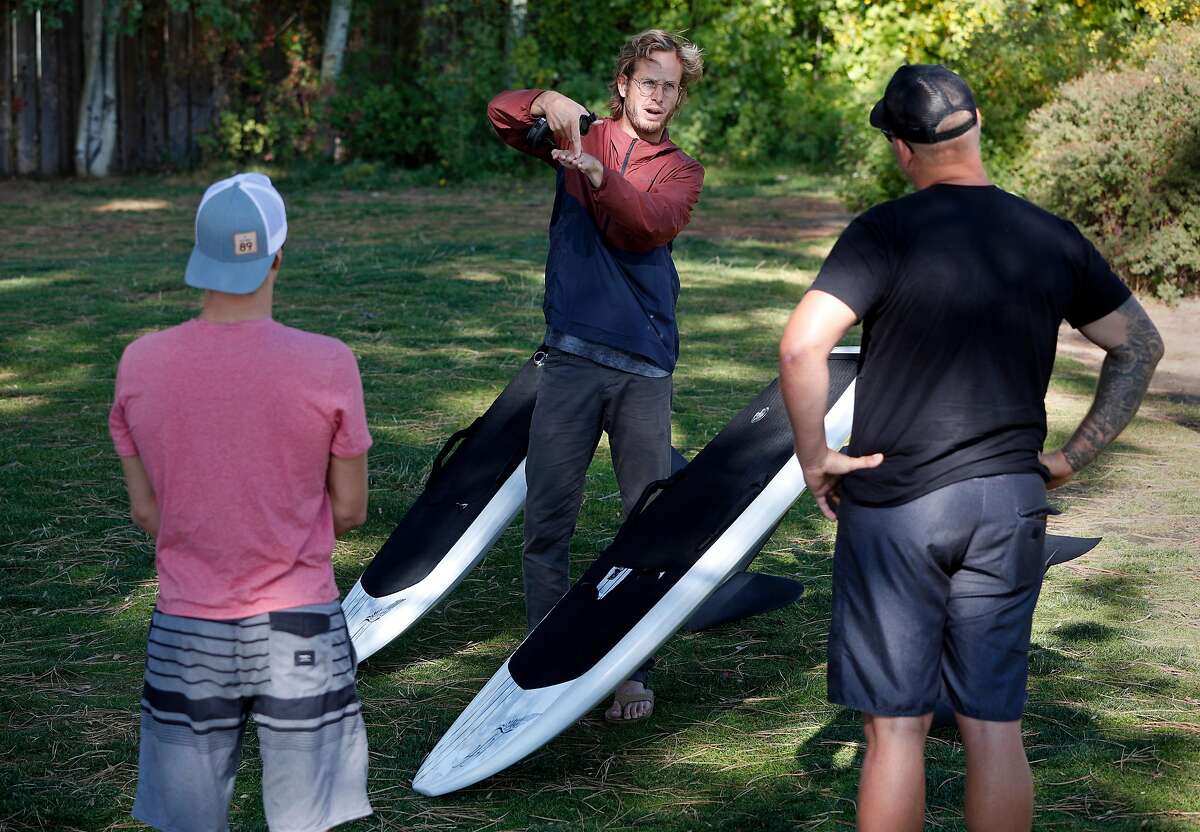 This $12,000 electric surfboard is the latest craze on Lake Tahoe
