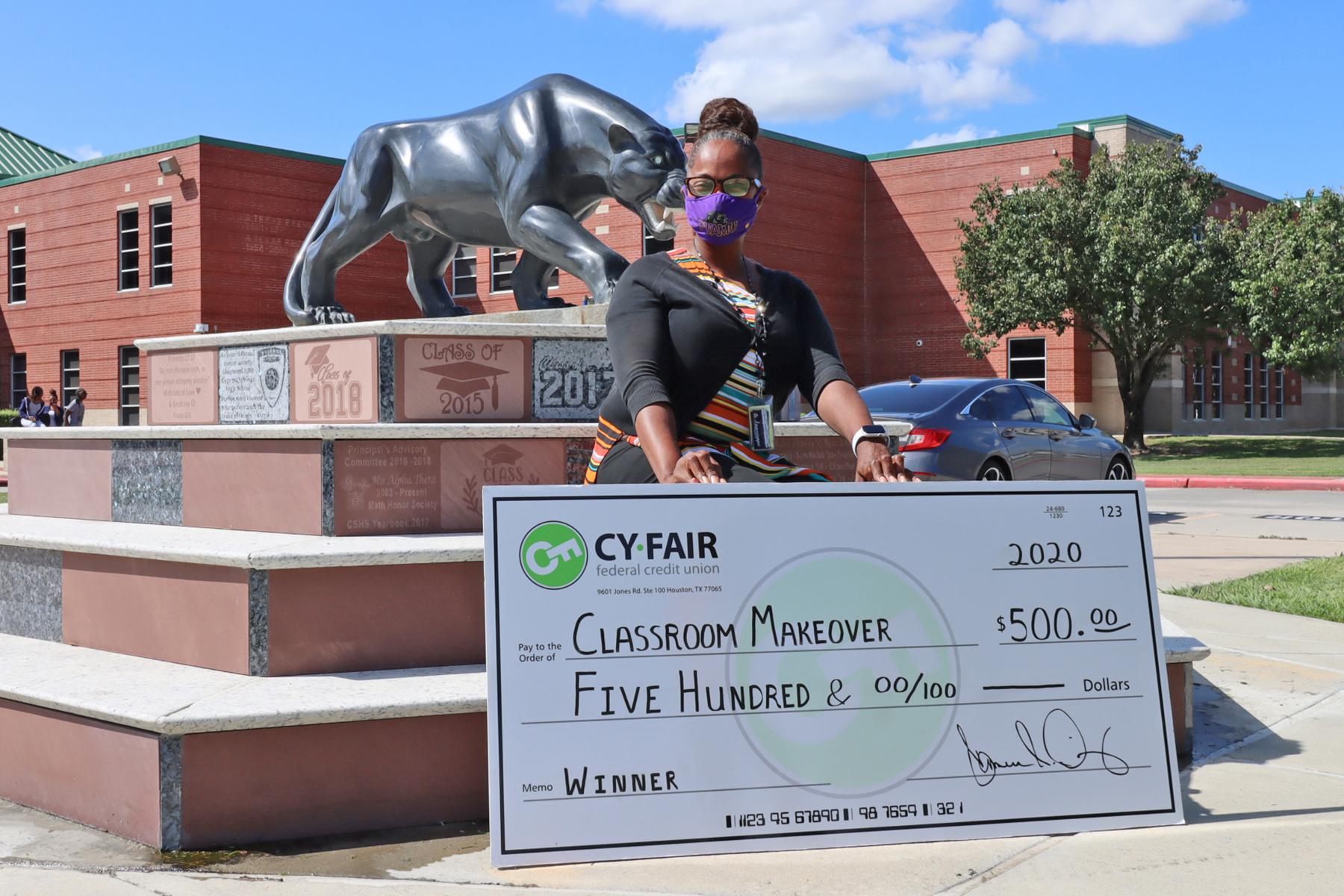 Cy-Fair School Notebook: Teachers win money for classroom makeover