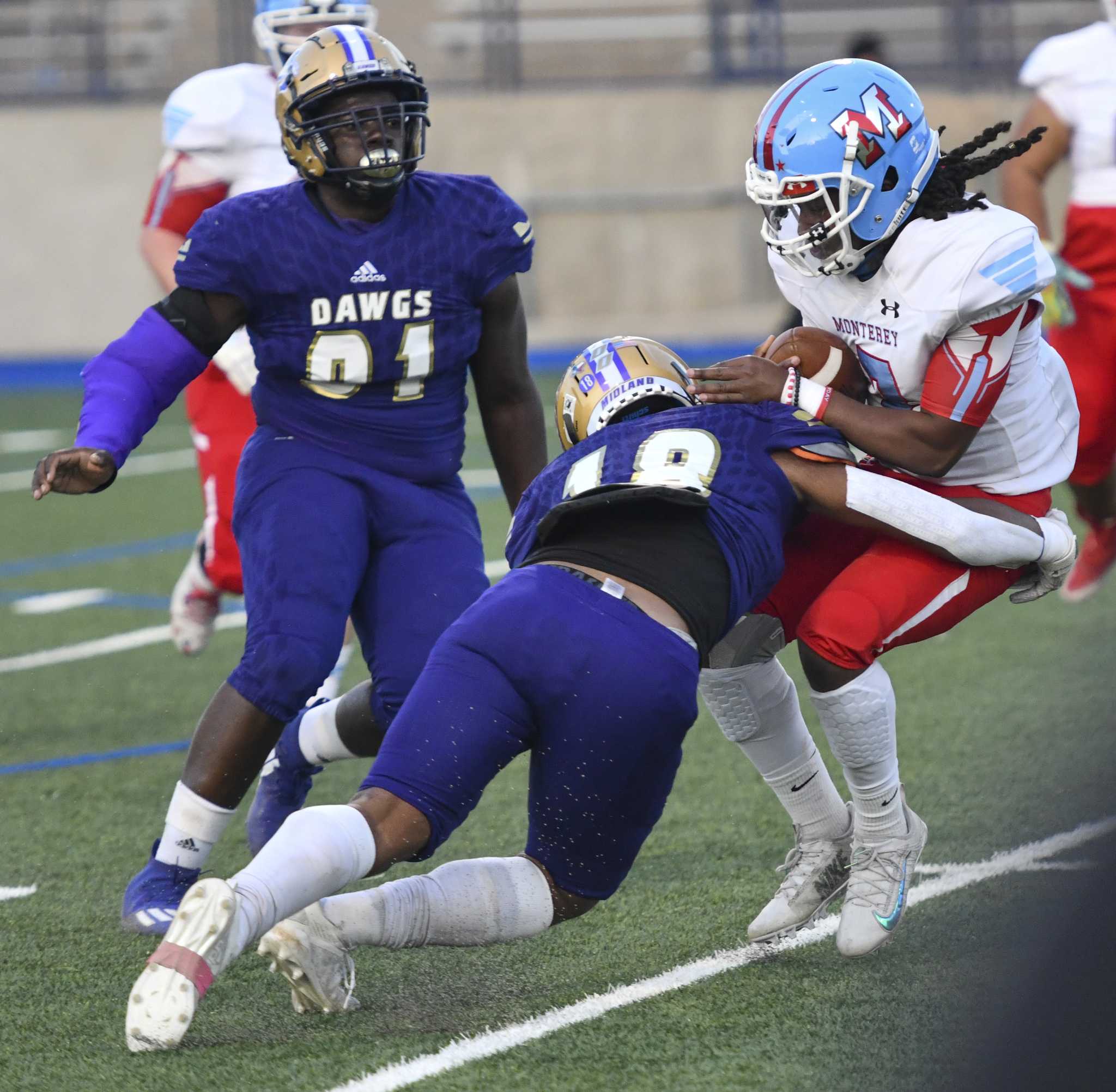 Photos: MHS takes on Lubbock Monterey