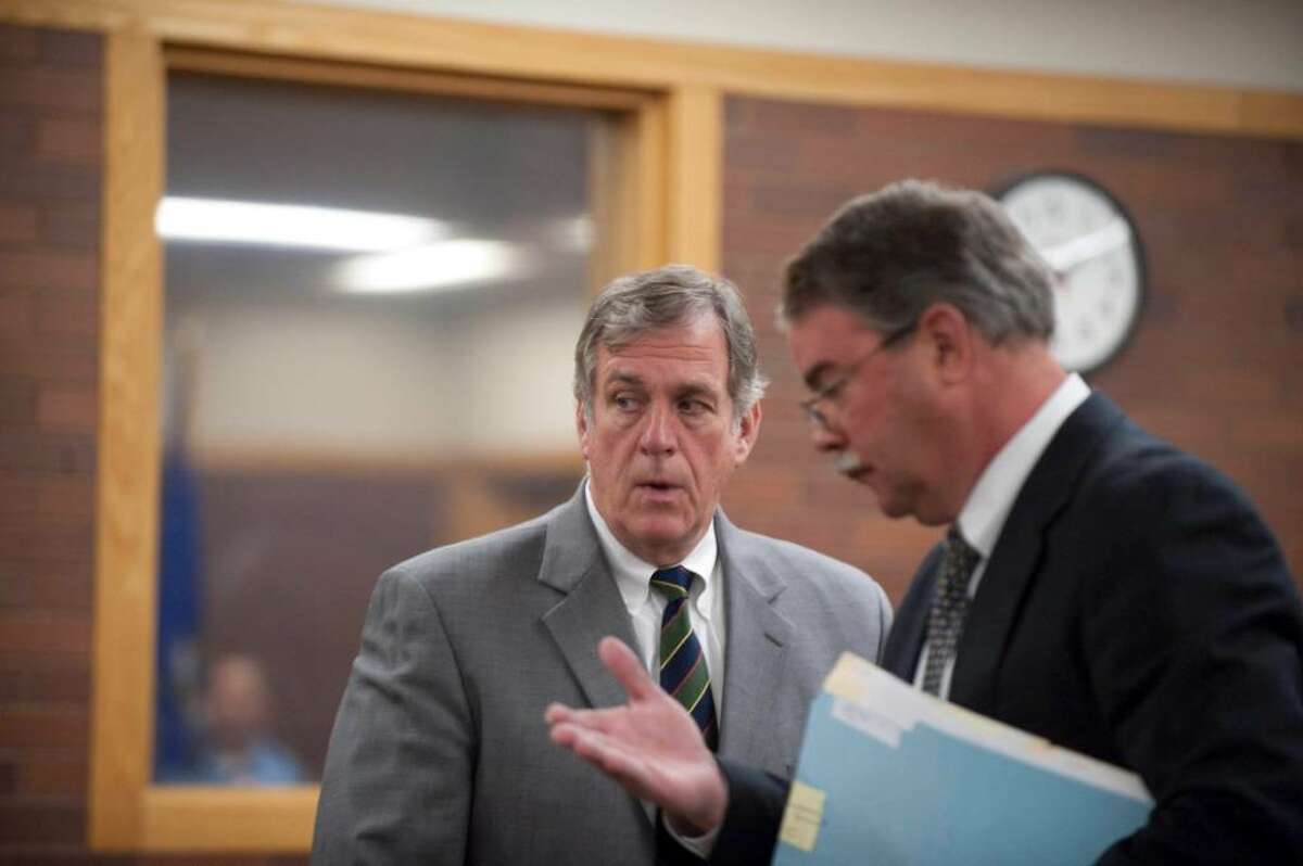 Bethel First Selectman Robert Burke pleads not guilty to harassment charge