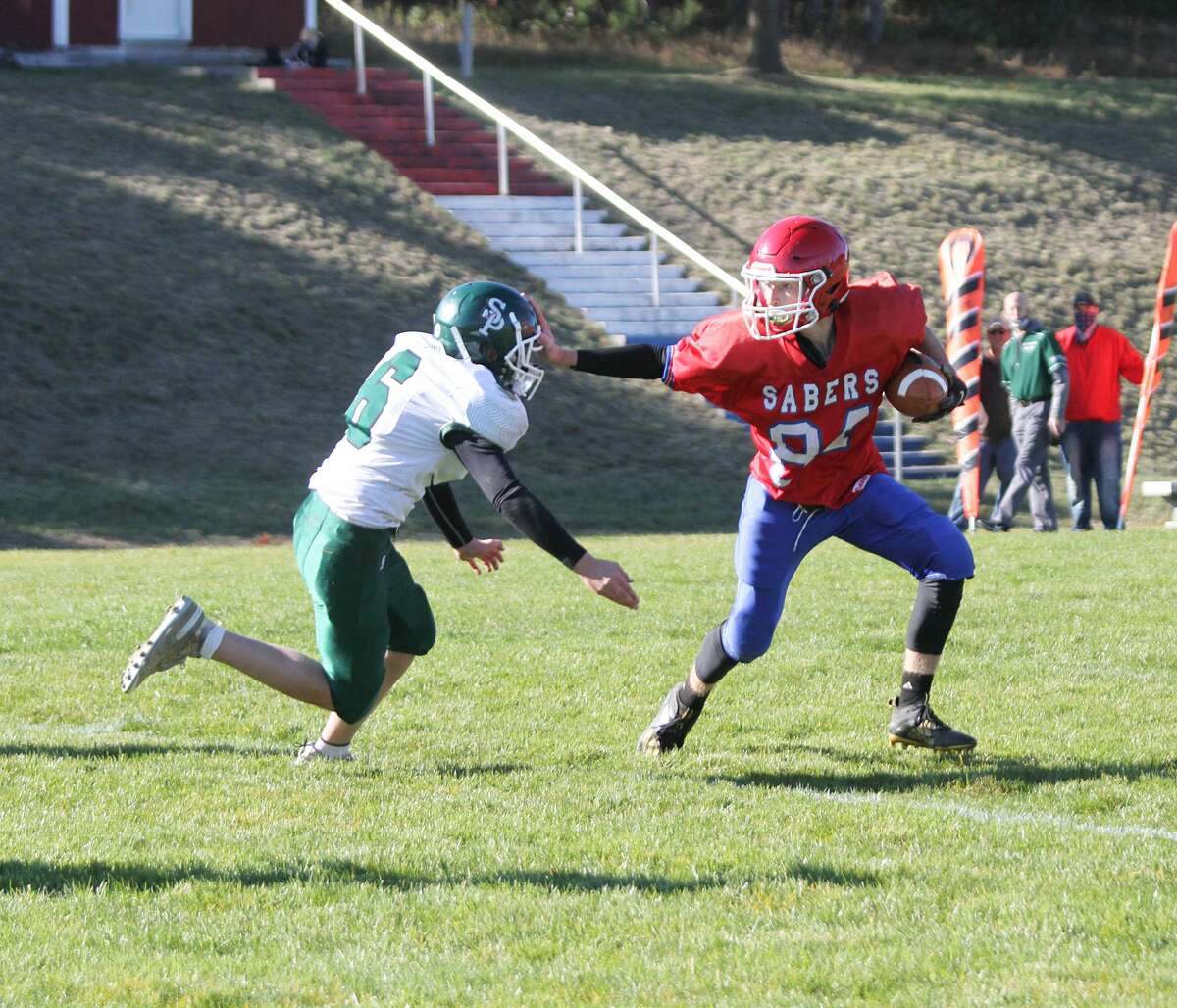 Photos: Manistee Catholic Central falls to Portland St. Patrick