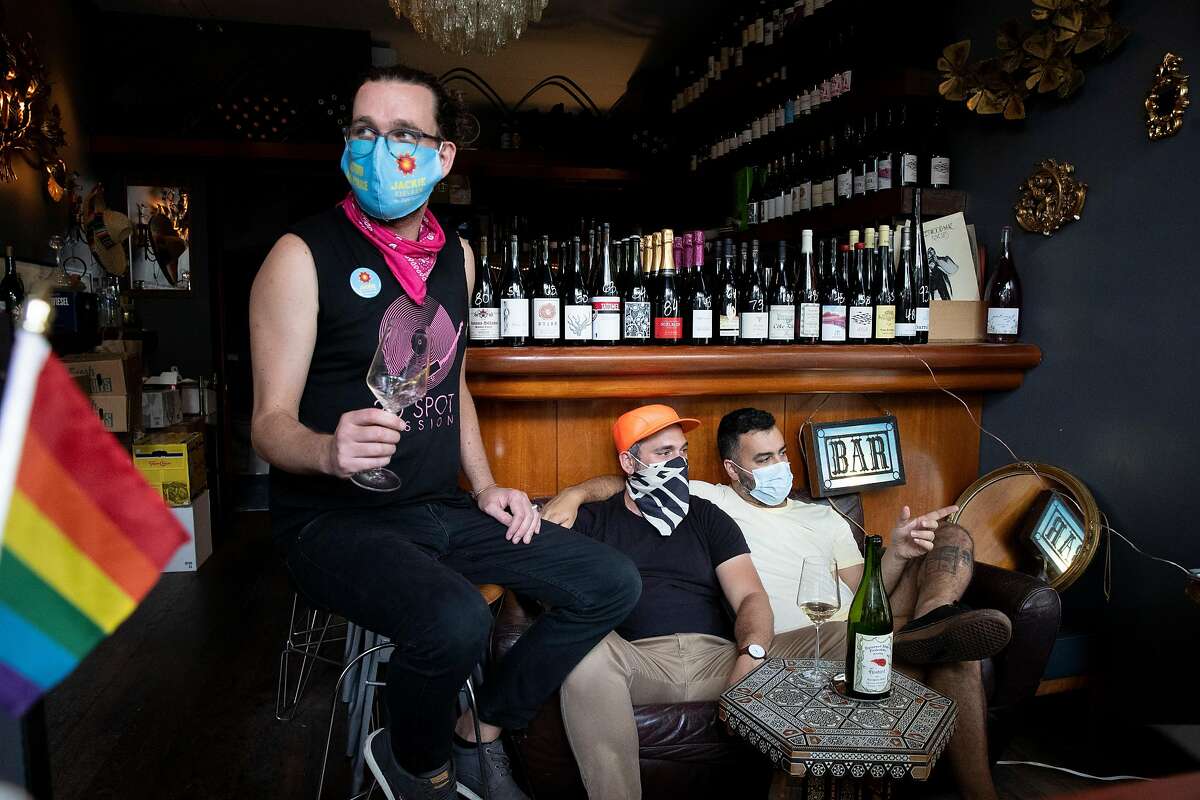 The warm and inviting wine bar is alive at Habibi, a Russian Hill pop-up