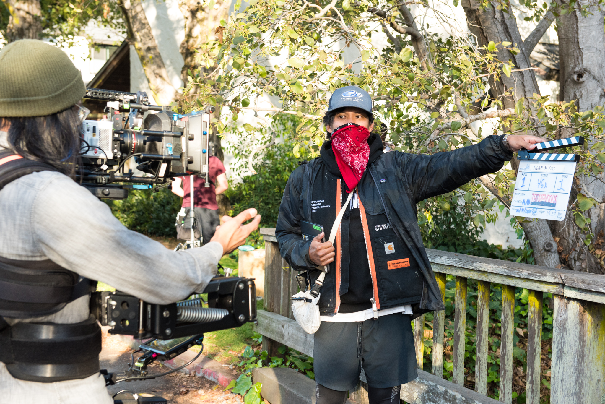 Here’s what it was like on set for one of the first movies to film in ...