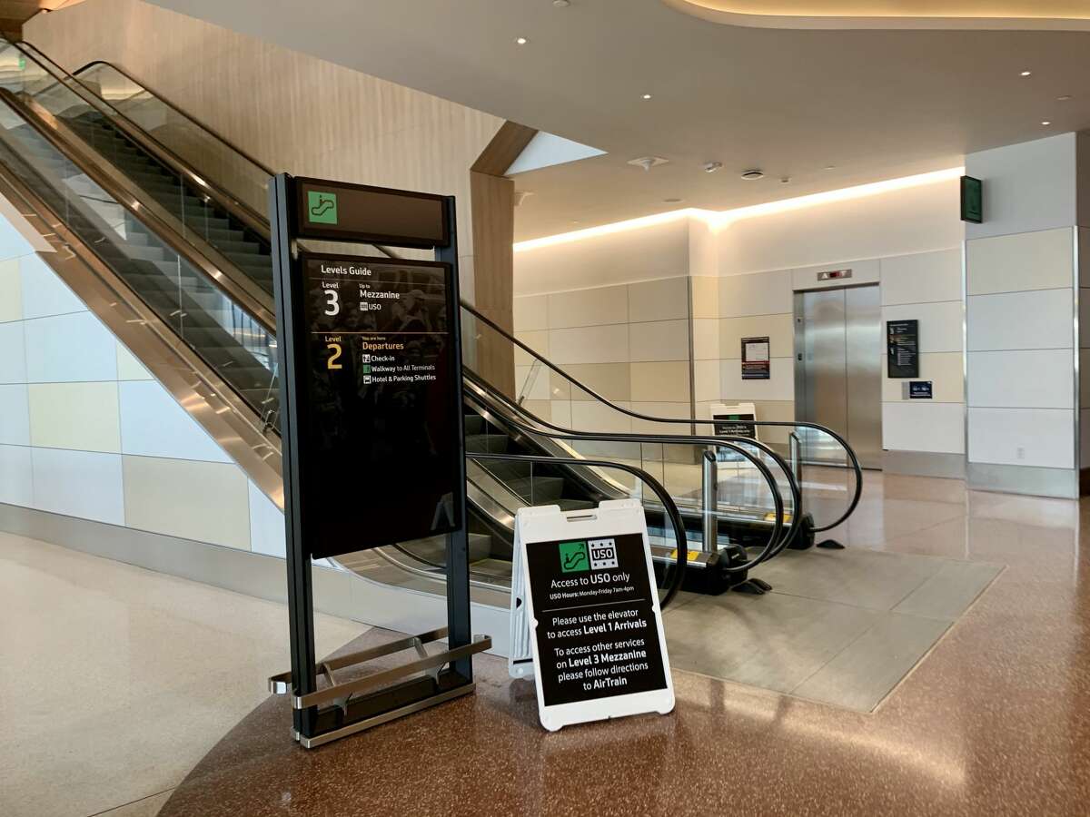 Take a look inside SFO's big USO lounge upgrade for service members