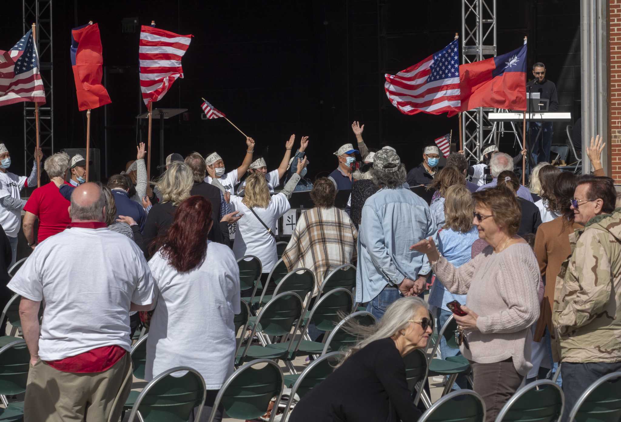 Prayer rally held for Bob Fu as protests continue