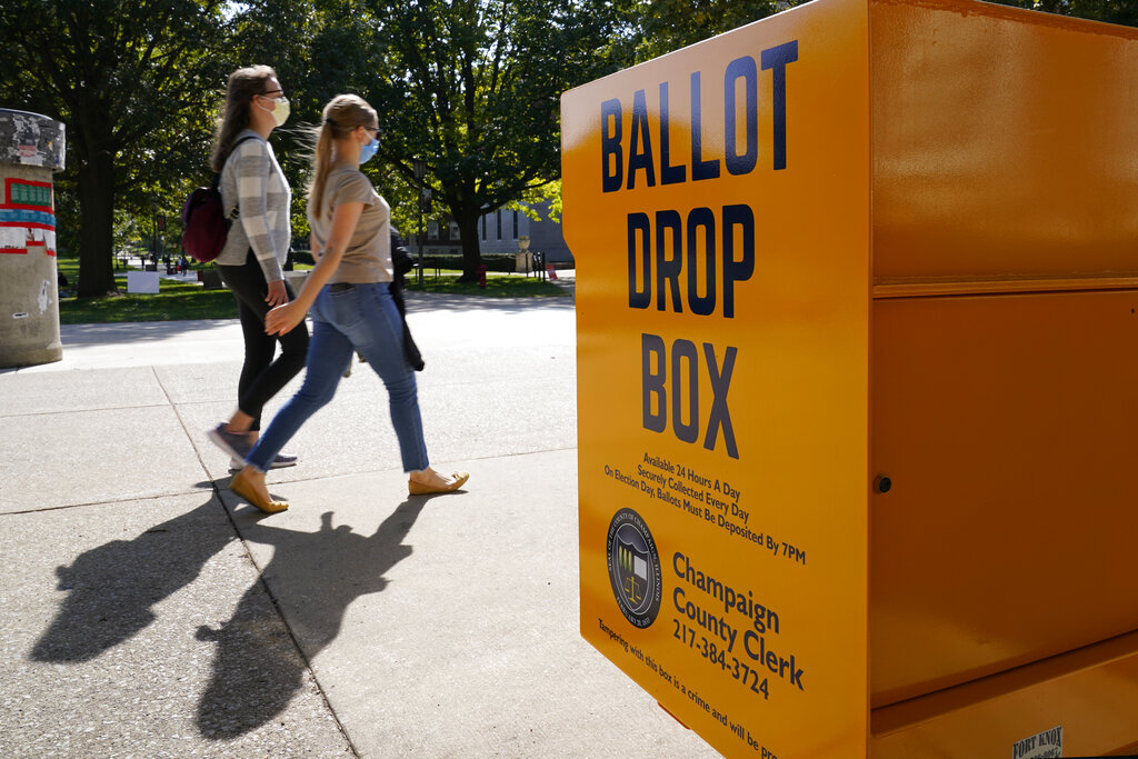 Area election officials keeping watch over ballot drop boxes