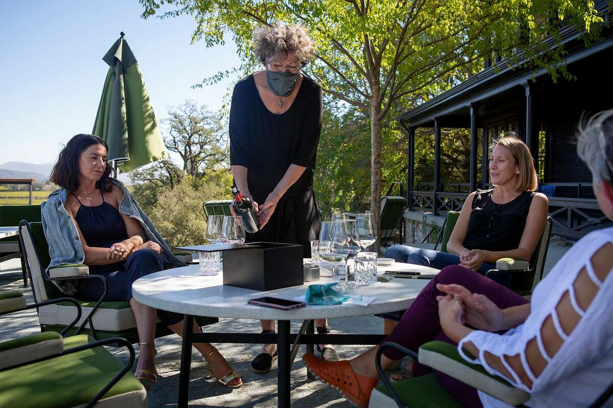 Napa’s newest tasting room is a fancy picnic set in a gothic fairy tale