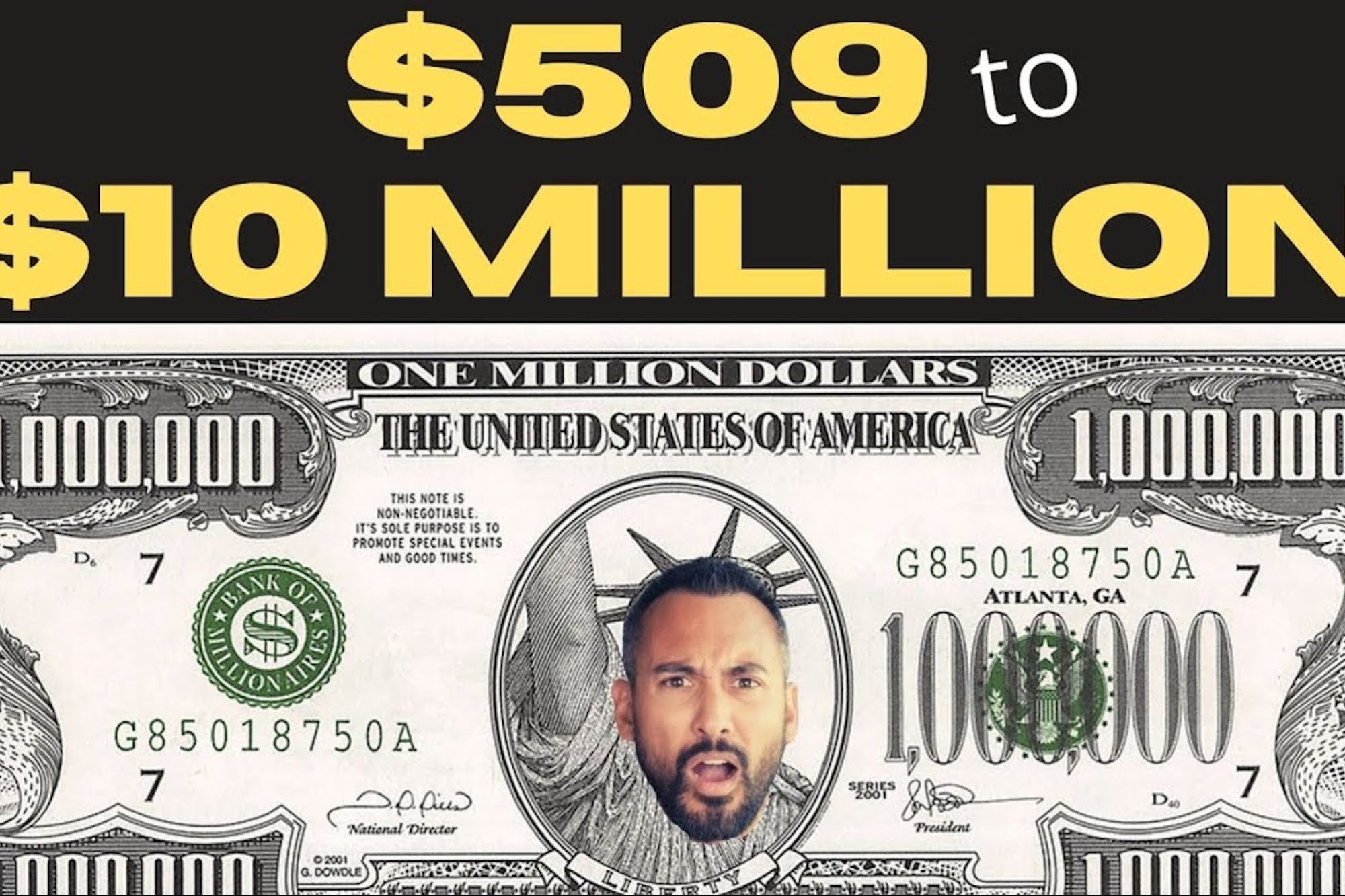 How I Turned a $509 Side Hustle Into $10 Million