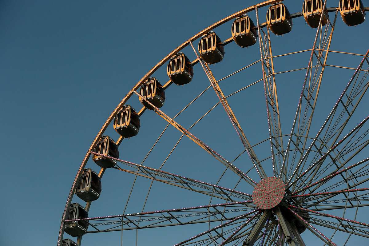 Once frozen by the pandemic, Golden Gate Park Ferris wheel finally goes ...
