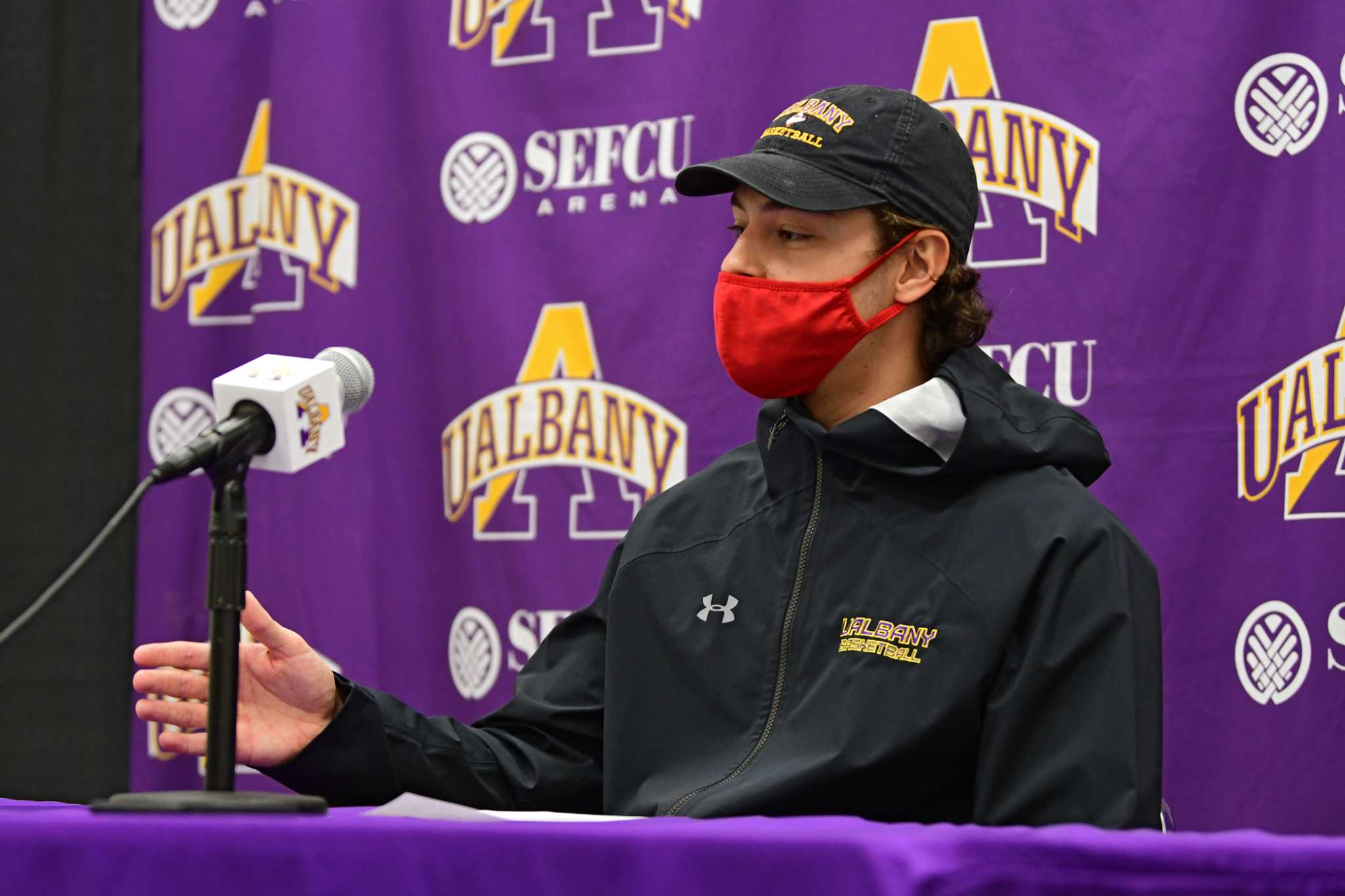 UAlbany men picked fourth; Cameron Healy on preseason all-conference team