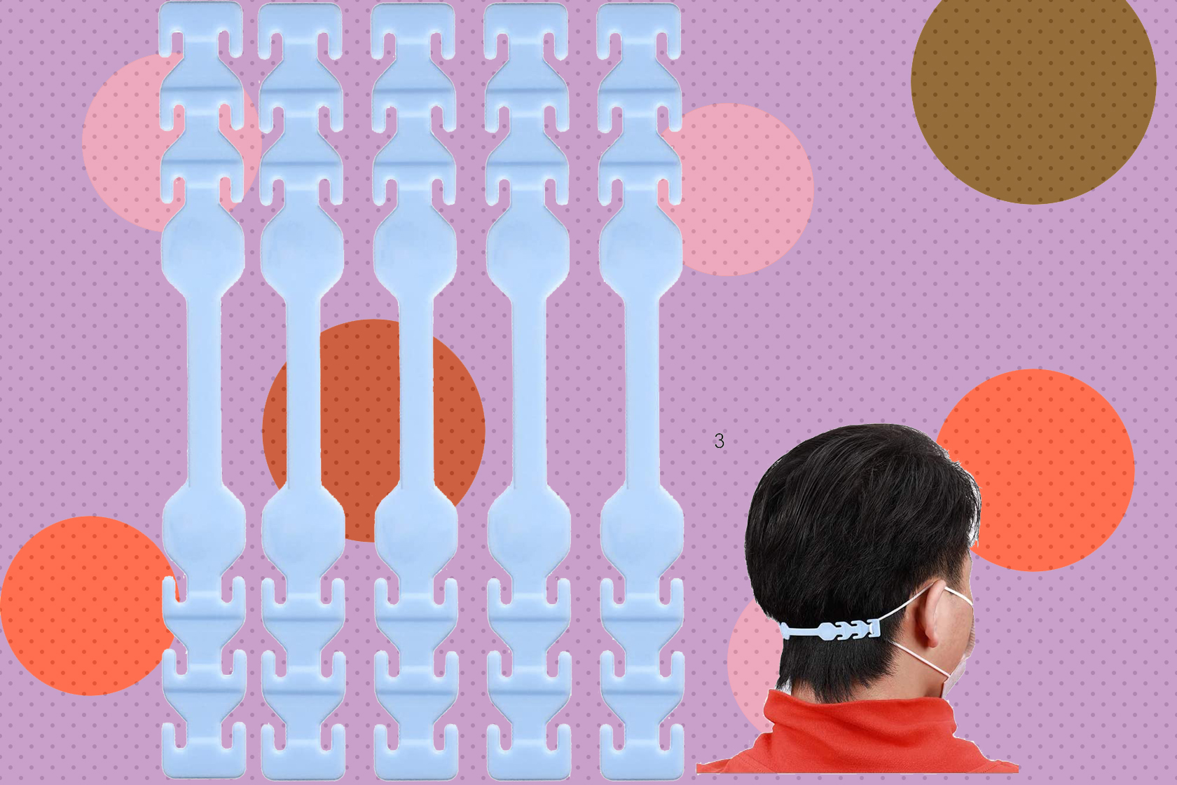 Mask extenders can help if you've got a big head or face