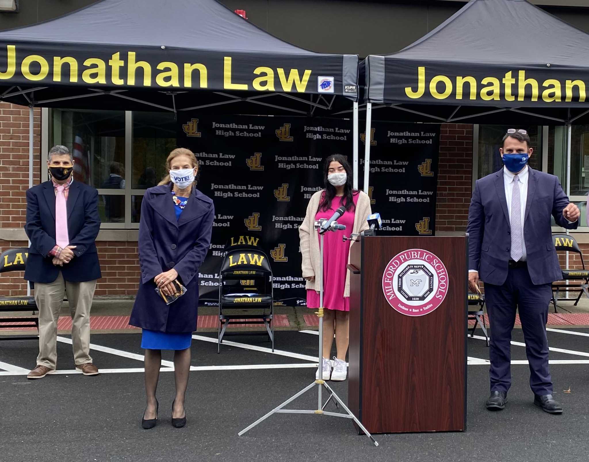 ‘A fundamental right’ — Bysiewicz, in Milford, encourages youths to get ...