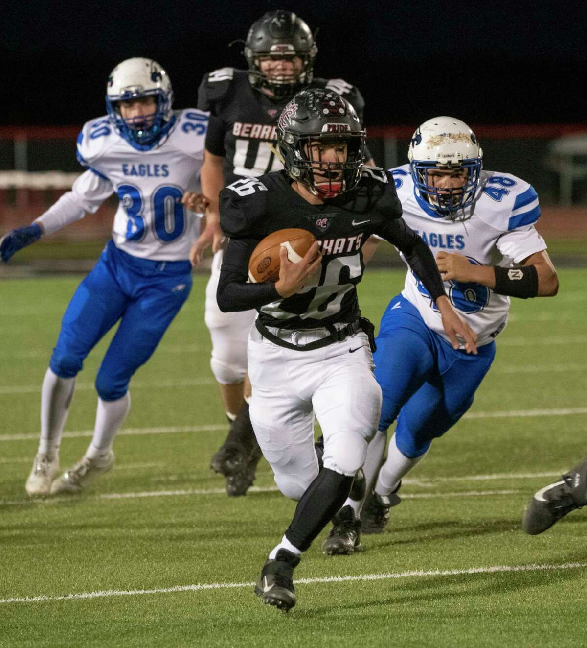 HS FOOTBALL: Fast start propels Garden City past Midland TLCA