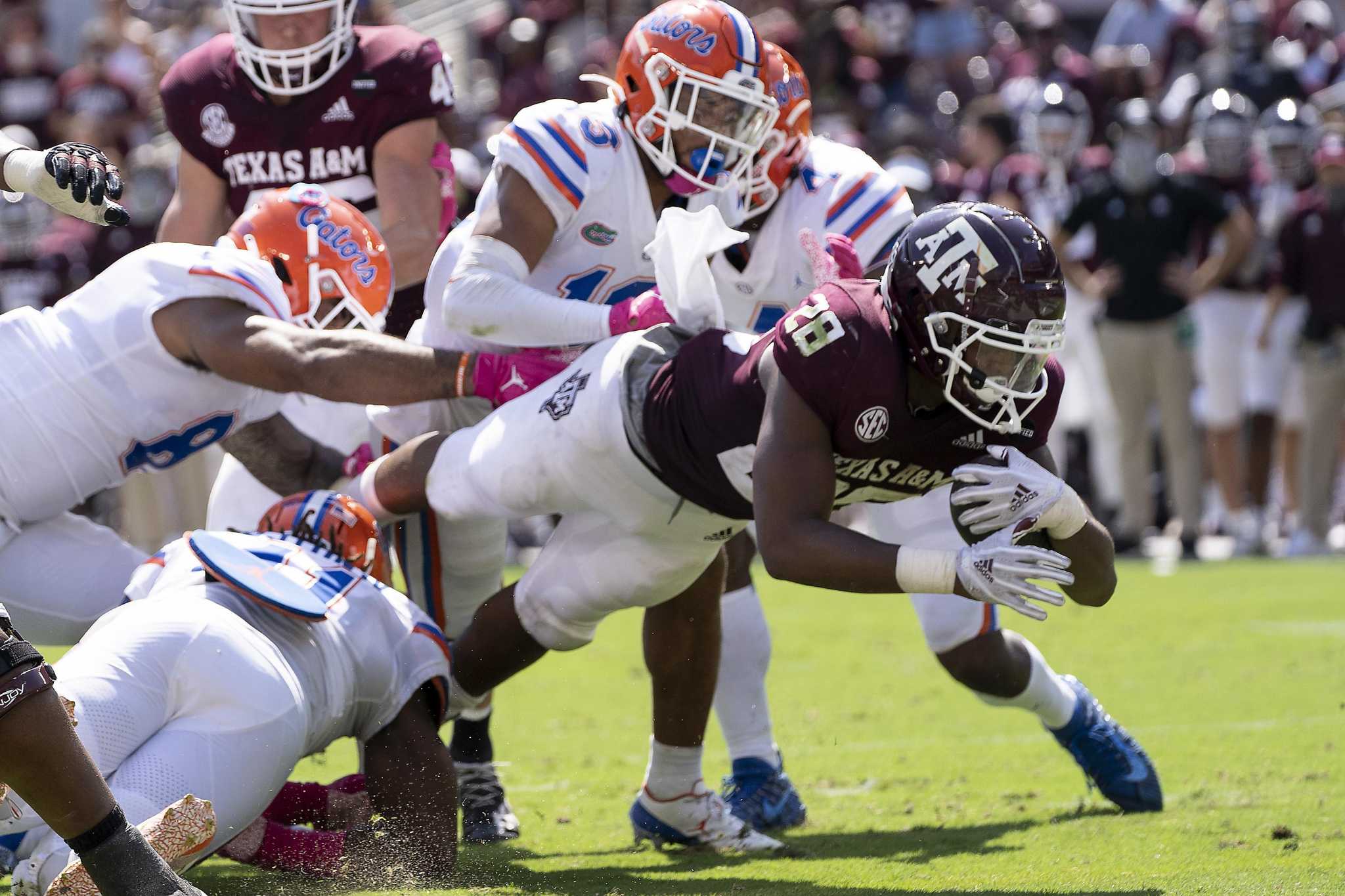 Texas A&M’s Isaiah Spiller carrying on a family tradition
