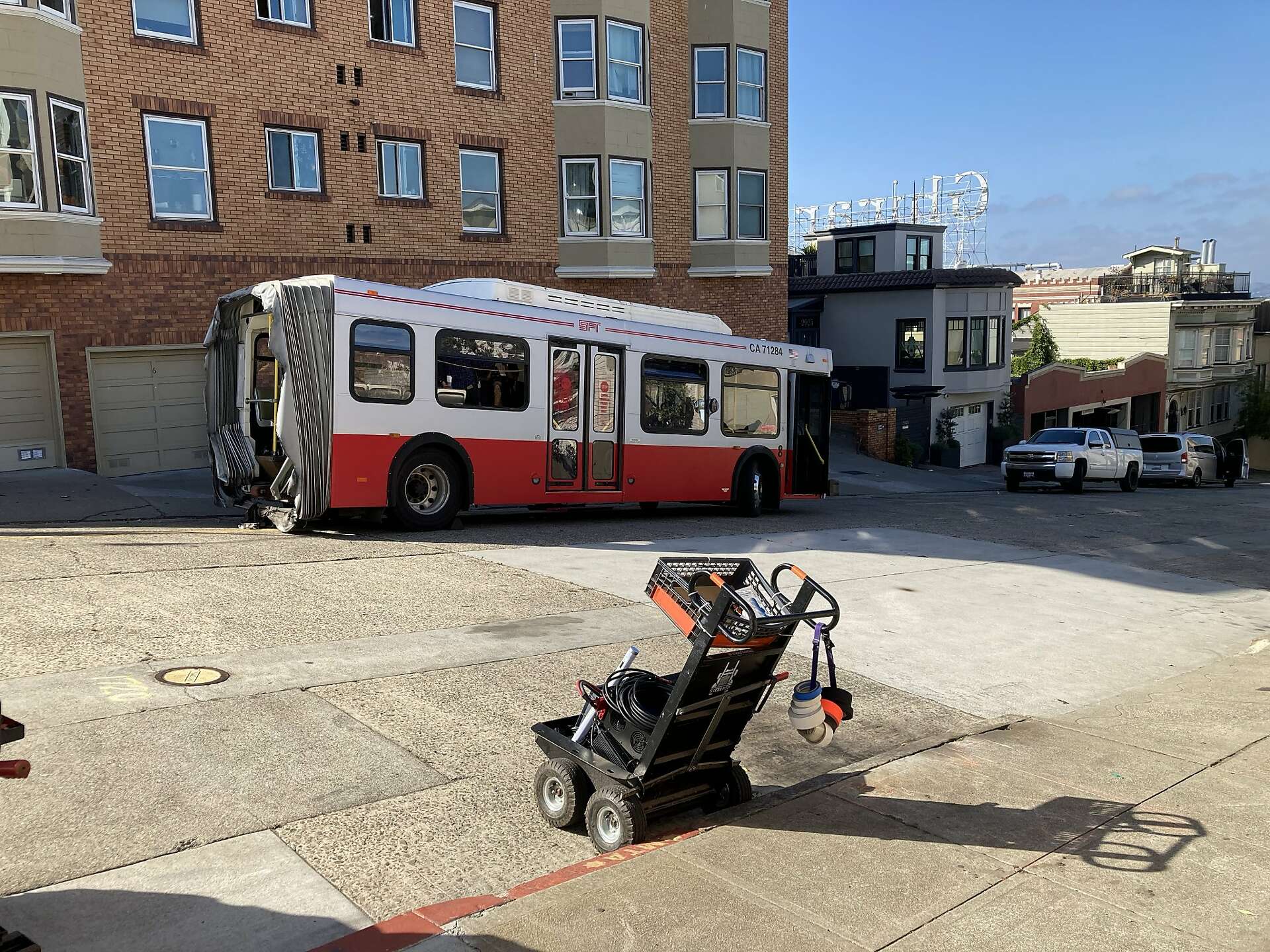 Why a half-destroyed Muni bus careening through San Francisco is great ...