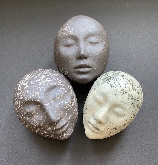 Sculptor Bacon creates by following the lines