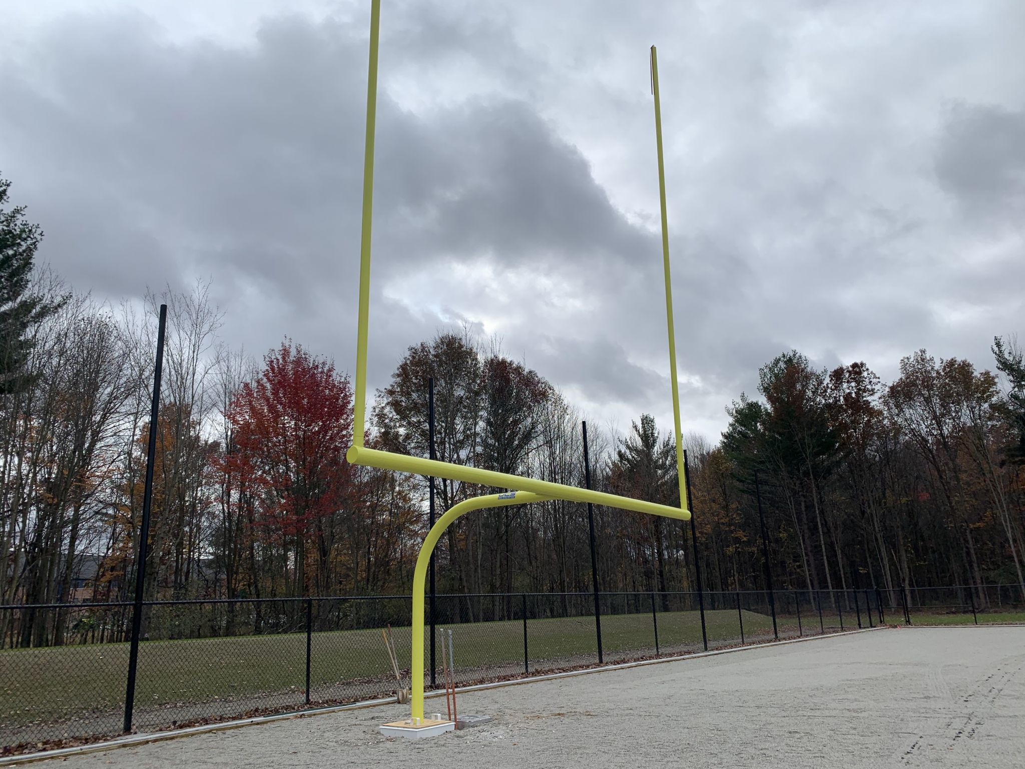 Photos: Dow turf field nearing completion, Oct. 26, 2020