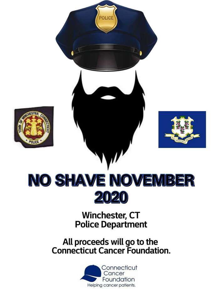 Winsted police growing beards for charity - The Register Citizen