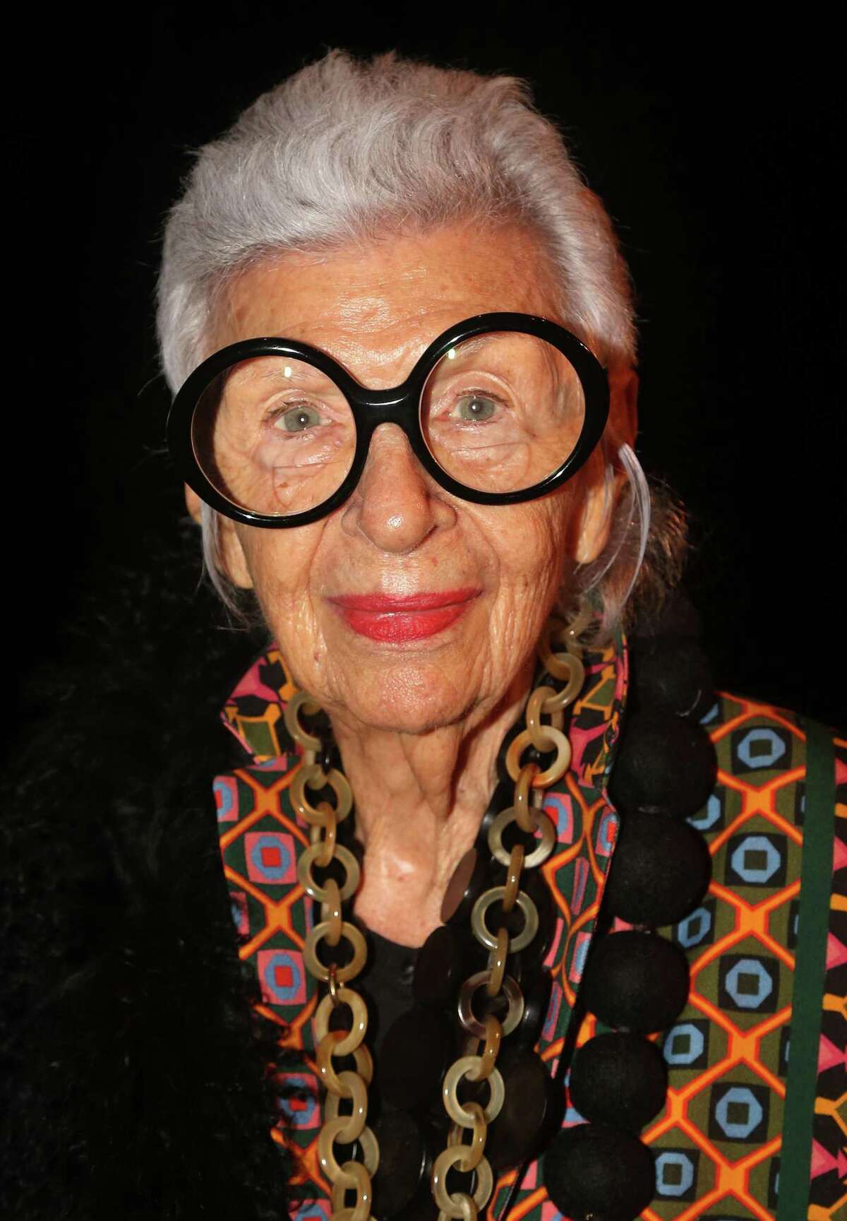 Style-icon Iris Apfel discusses her coloring book and living in color