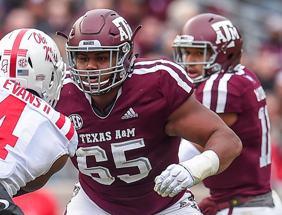 Dan Moore Jr. plays big part in success of Texas A&M’s offensive line