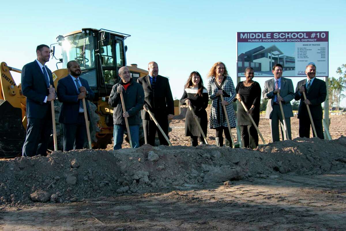 Humble ISD breaks ground on new middle school, renovations at Humble High