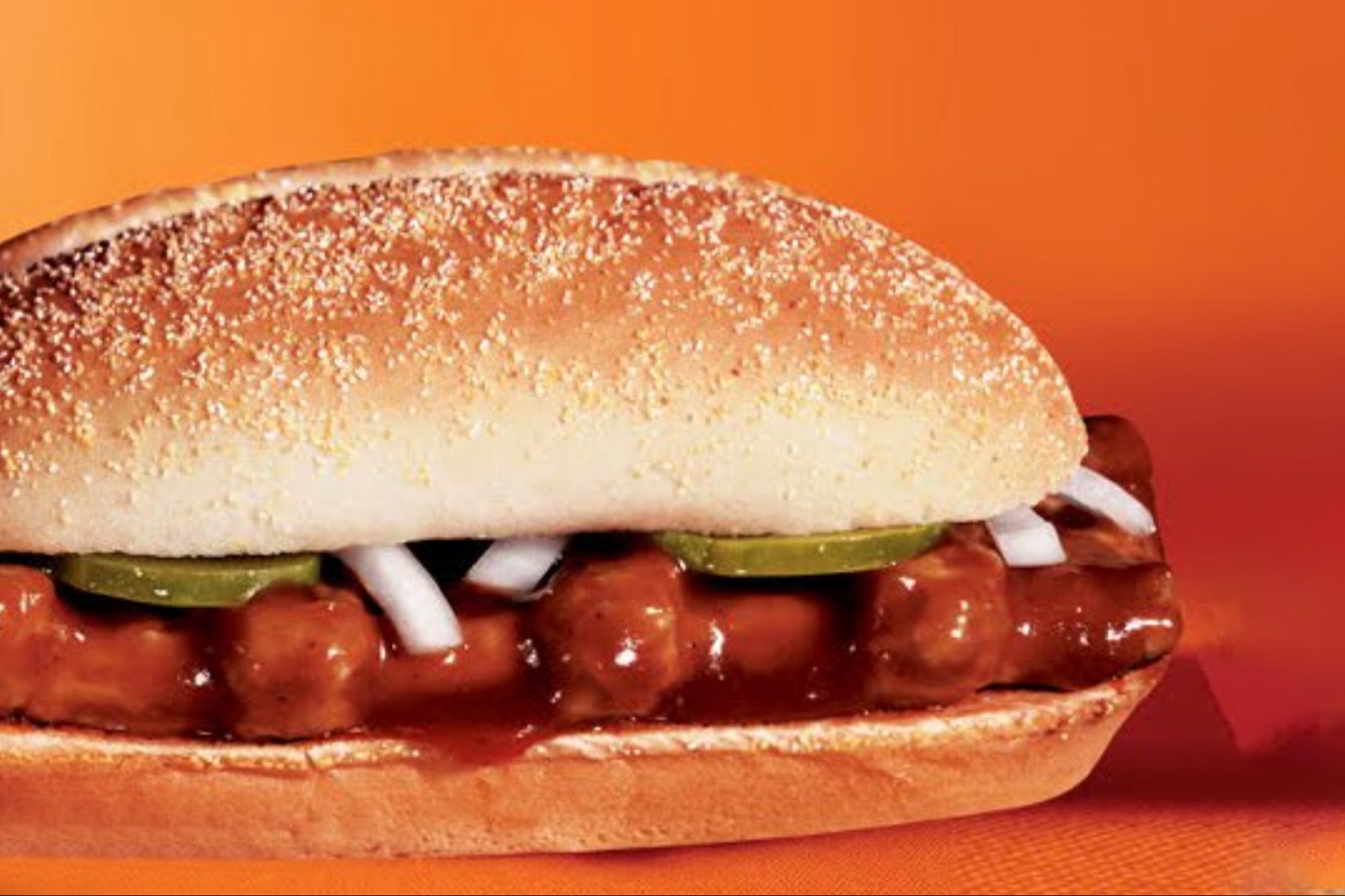 The McDonald's McRib Sandwich Is Coming (Baby) Back In A Big Way