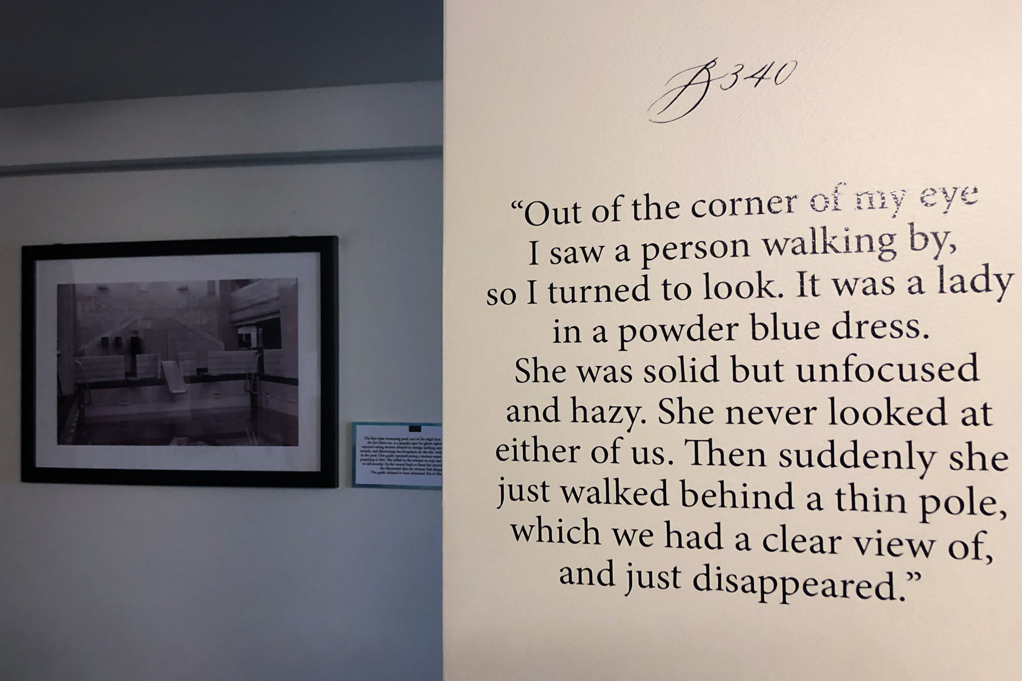 Queen Mary Haunted Room B340