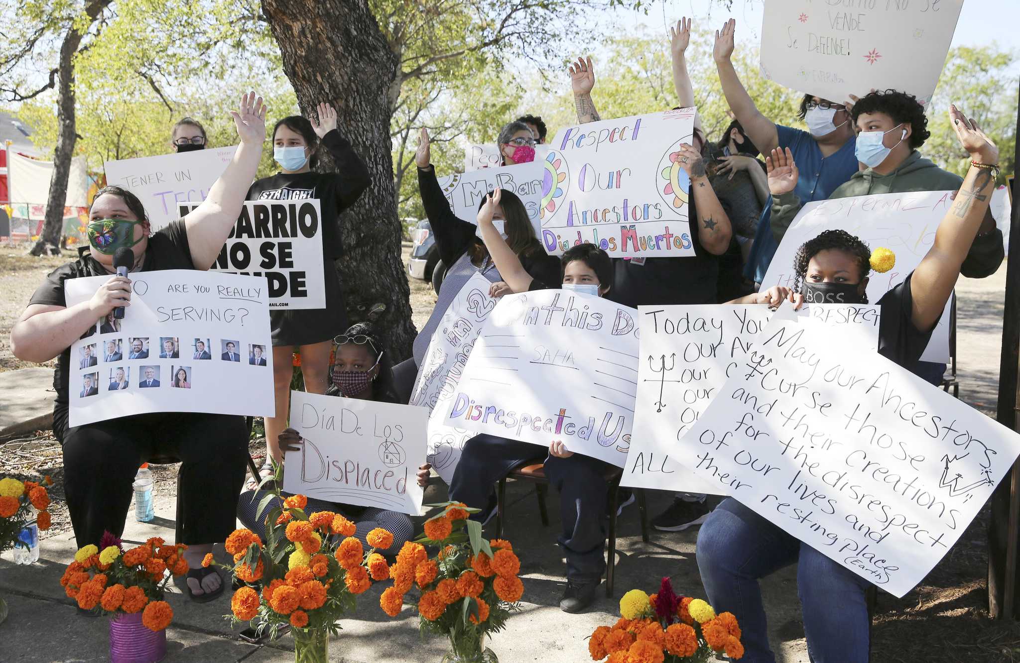 ‘We expect more from SAHA’: Residents, community organizers protest at ...